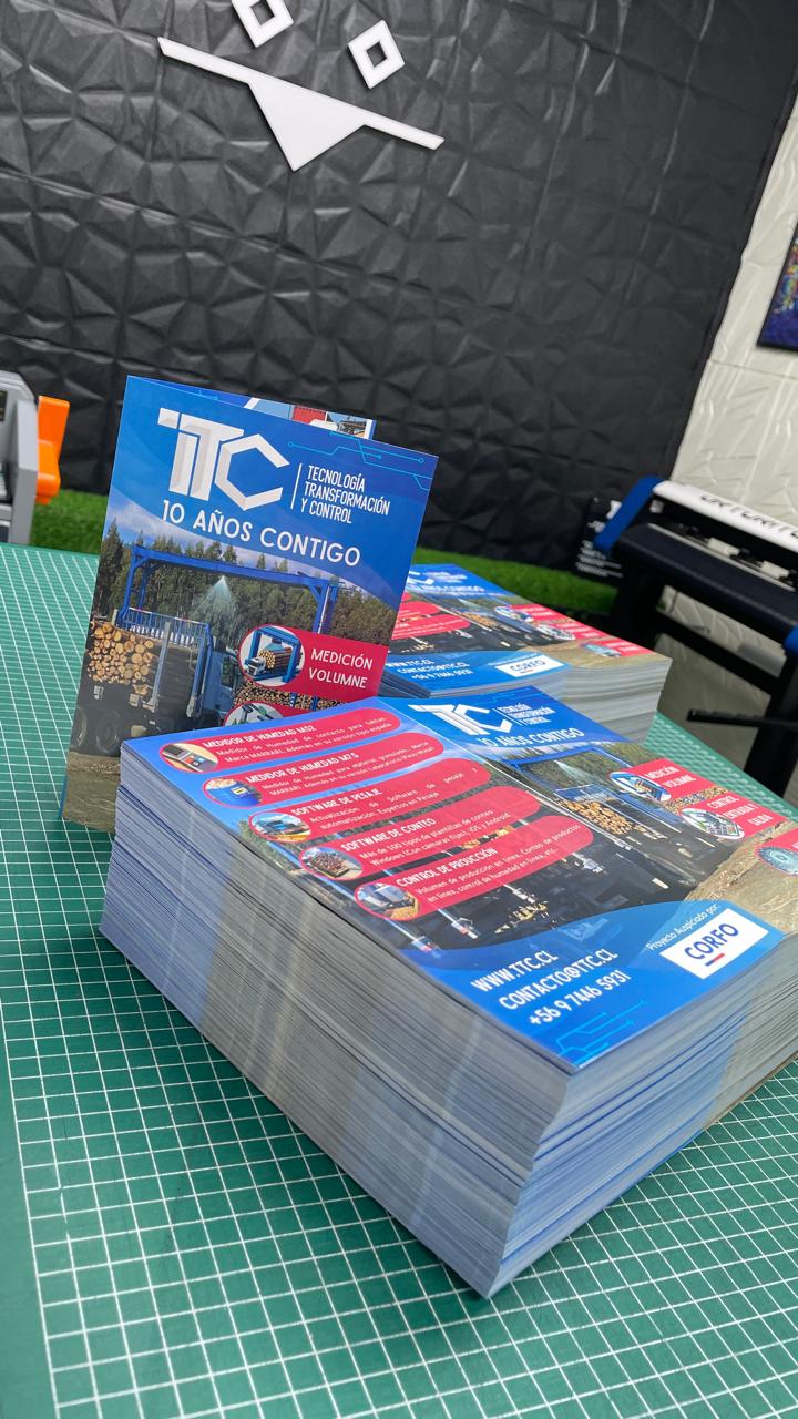 Dípticos/Trípticos Carta u Oficio (Pack 500und) Impresión Láser – Hasking Motion